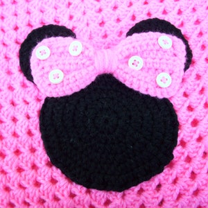 Minnie Mouse Poncho - Etsy