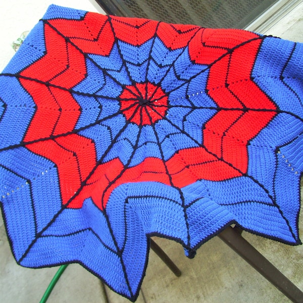 Spiderman Blanket Crochet Pattern - Etsy