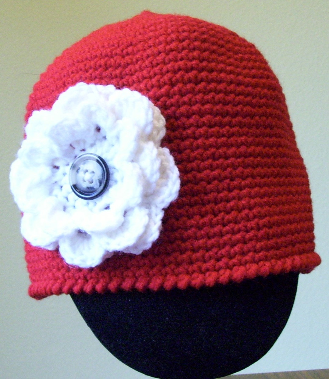 Stylish Floral Beanie - Etsy