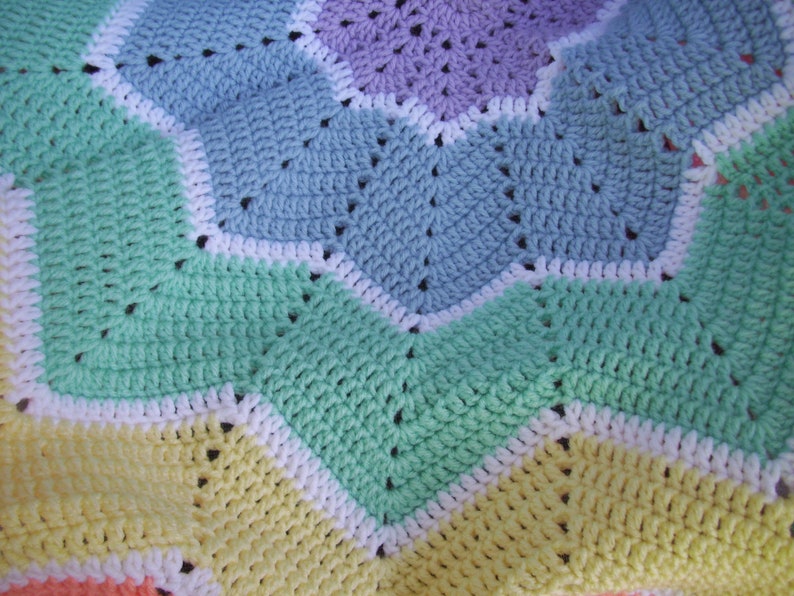 12 Point Star Afghan - Etsy