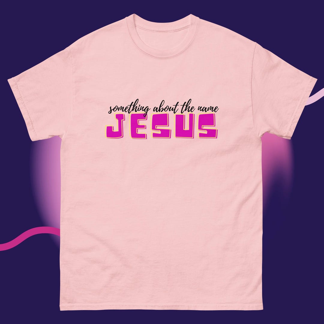 Jesus' Name T-shirt - Etsy