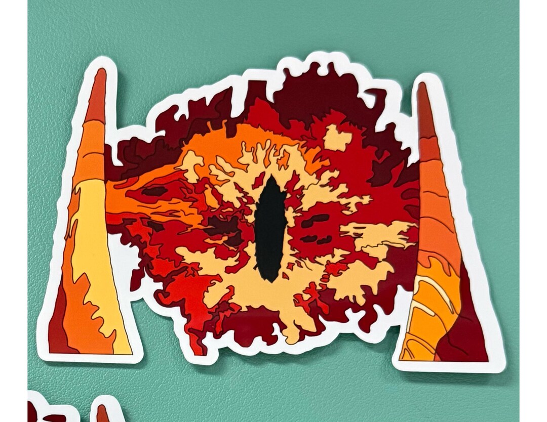 Eye of Sauron Sticker - Etsy