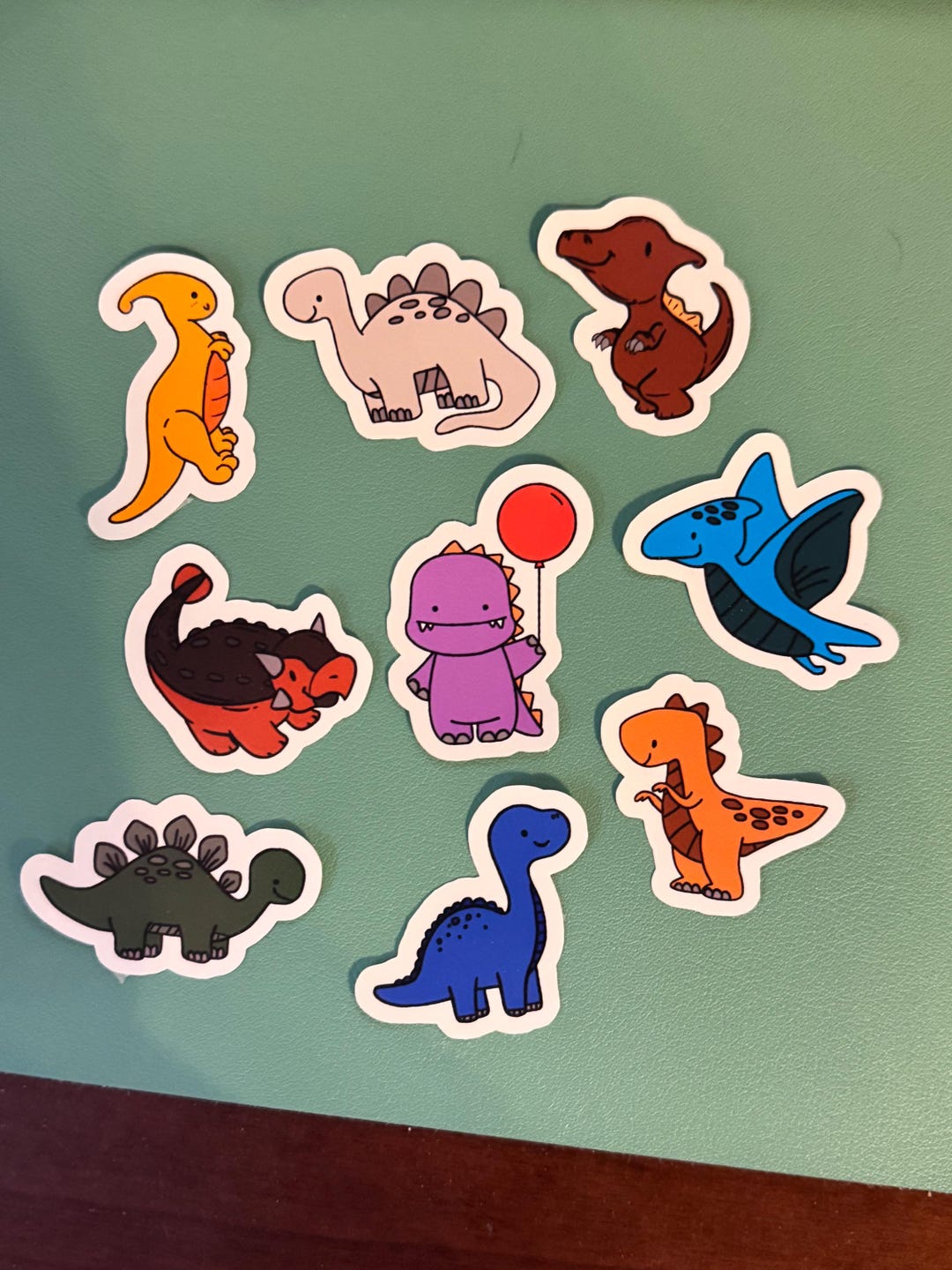 Baby Dino Sticker Pack - Etsy