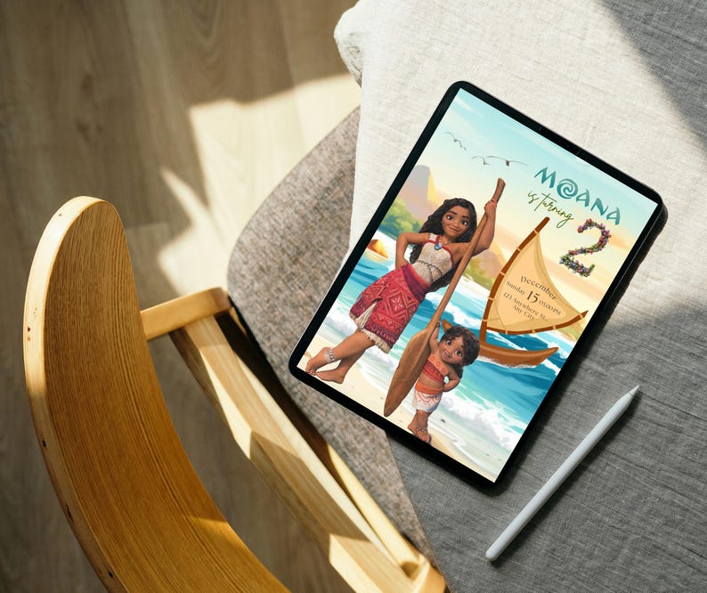 Custom - Made to Order Design - Moana - Canva - Etsy