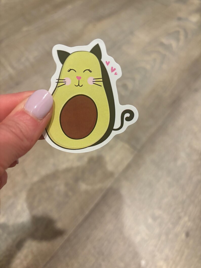 Avocado Sticker Set for Laptop, Stickers for Waterbottle Funny Sticker ...