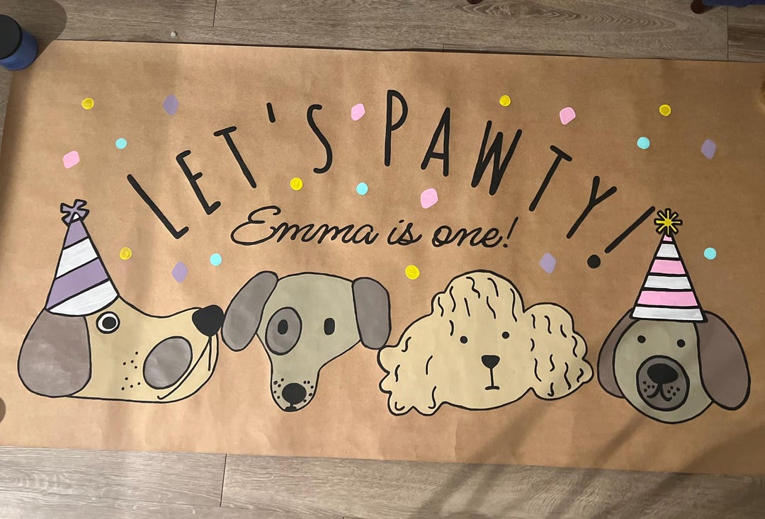 Custom Hand-painted Banner - Etsy
