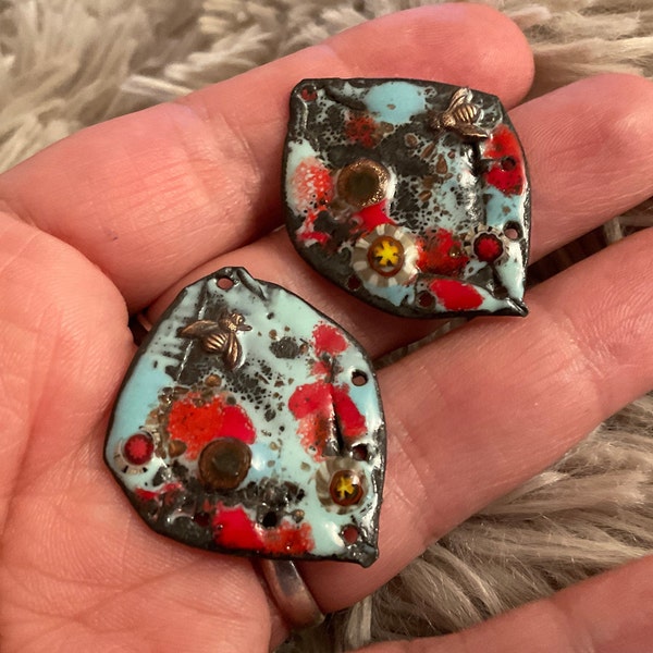 Enamel Jewelry Handmade - Etsy