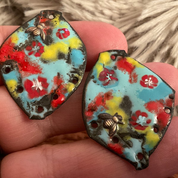Enamel Jewelry Handmade - Etsy