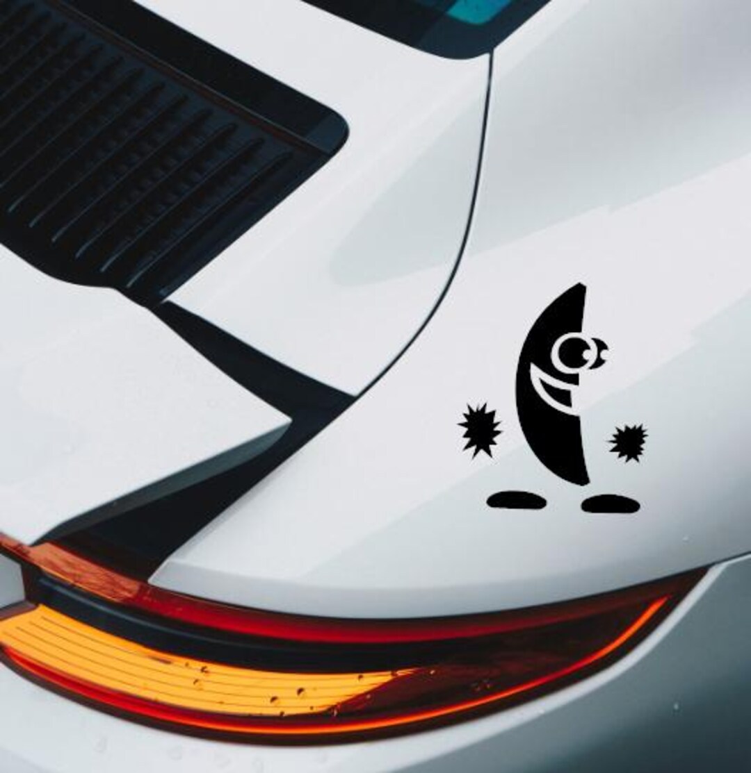 Moon | JDM Car Stickers | Drift Vinyl Decals | Tuner Style UV, Water ...