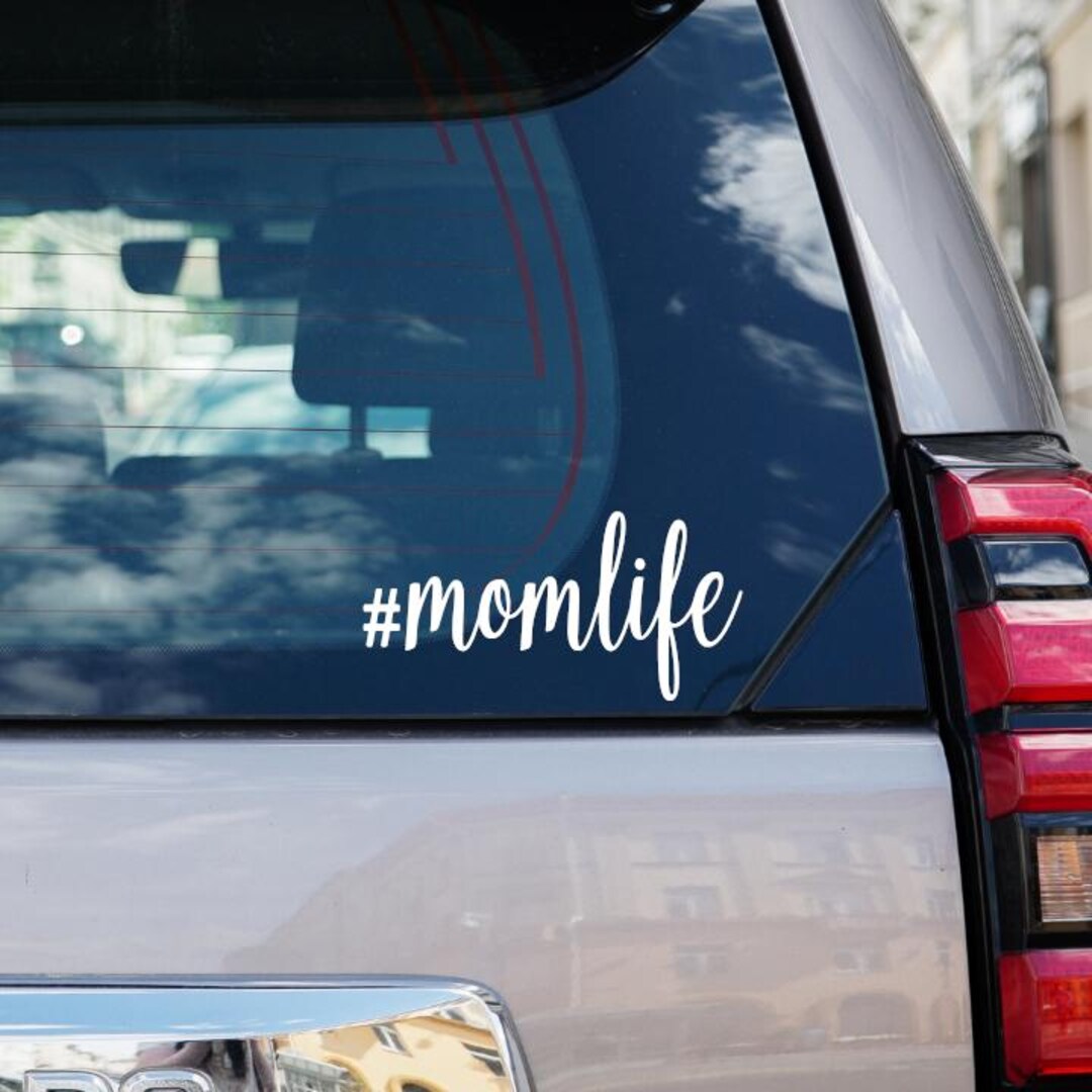 Mom Life Vinyl Decal Sticker UV & Water Proof " - Etsy
