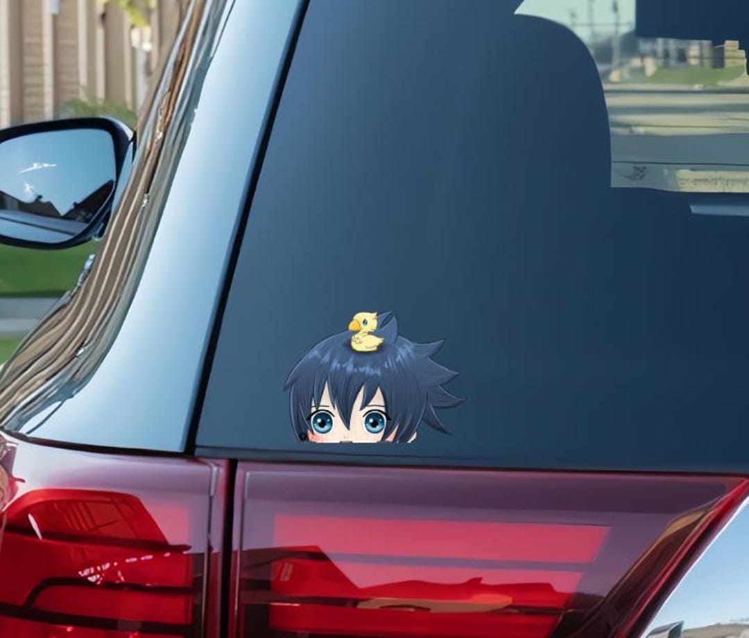 Anime Cute Noctis Vinyl Decal Sticker UV & Water Proof ''4x2 - Etsy