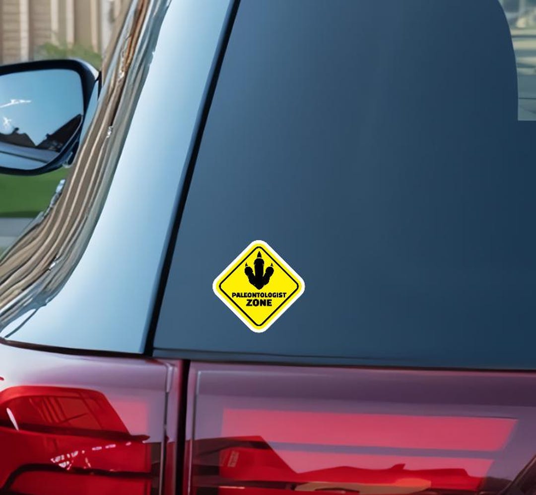 Paleontologist Vinyl Decal Sticker UV & Water Proof ''4 - Etsy