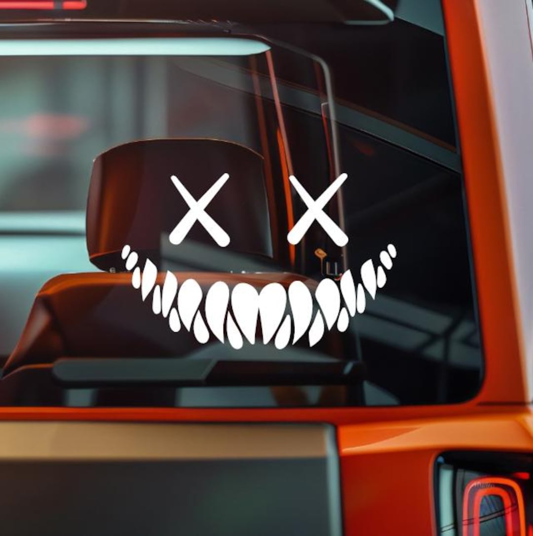 Smile Demon Vinyl Decal Sticker Bumper Window Laptop UV, Water ...