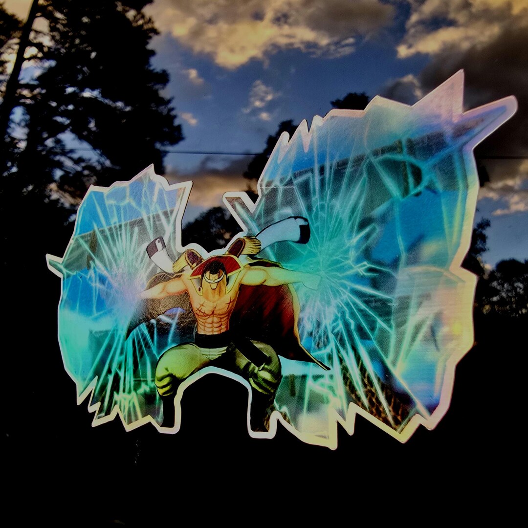 Pirates Whitebeard Hologram Vinyl Decal Sticker UV & Water Proof - Etsy