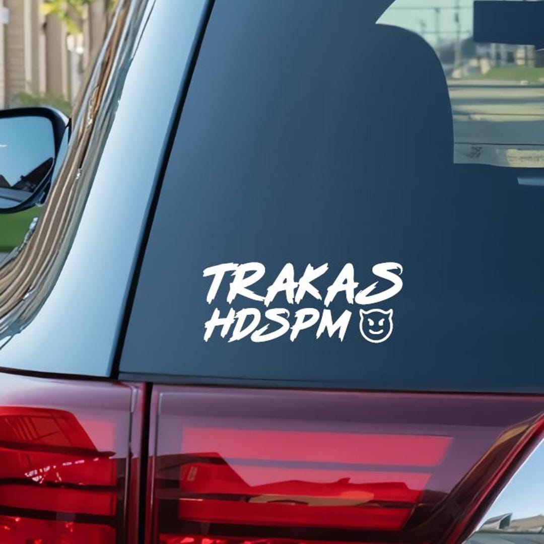 Trakas HDSPM Vinyl Decal Sticker UV & Water Proof 8x3 - Etsy