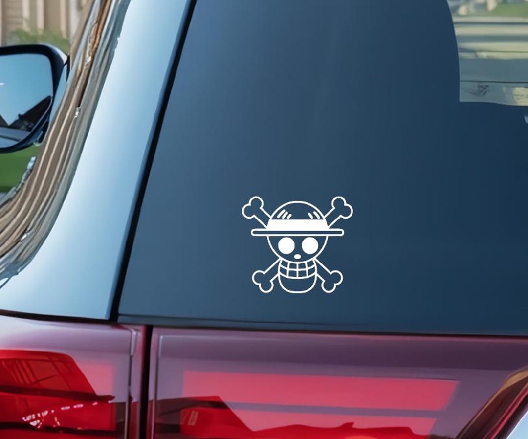 Anime Luffy Vinyl Decal Sticker UV & Water Proof 4x3.5 - Etsy