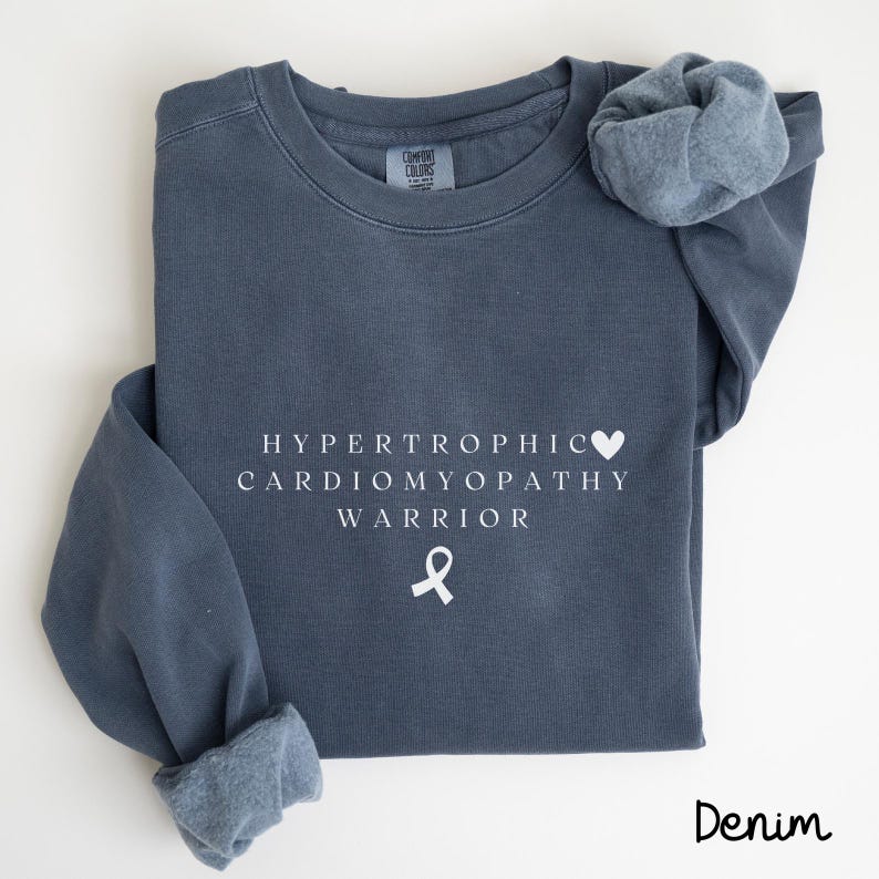 Hypertrophic Cardiomyopathy Warrior Shirt,heart Disease Month Awareness ...