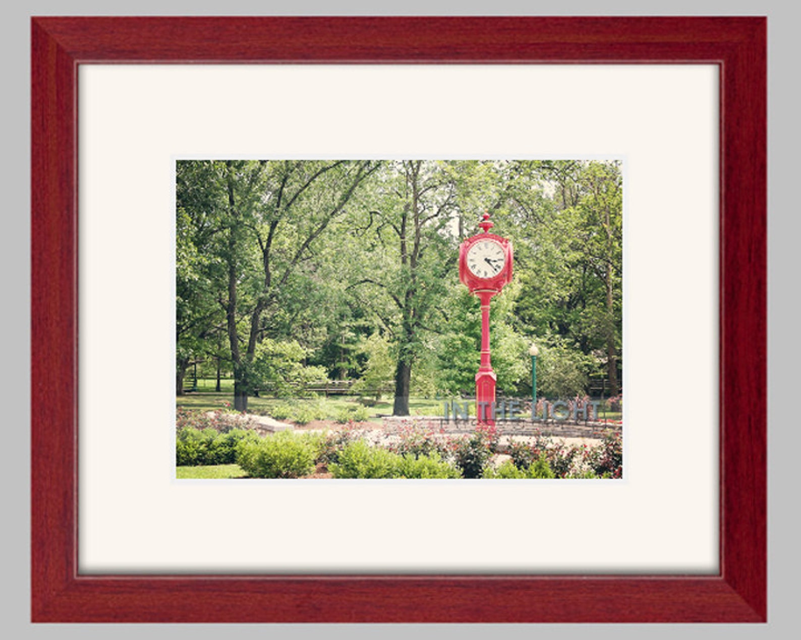 Indiana University Red Clock 3 - Fine Art Photography - 8x10, 11x14 ...