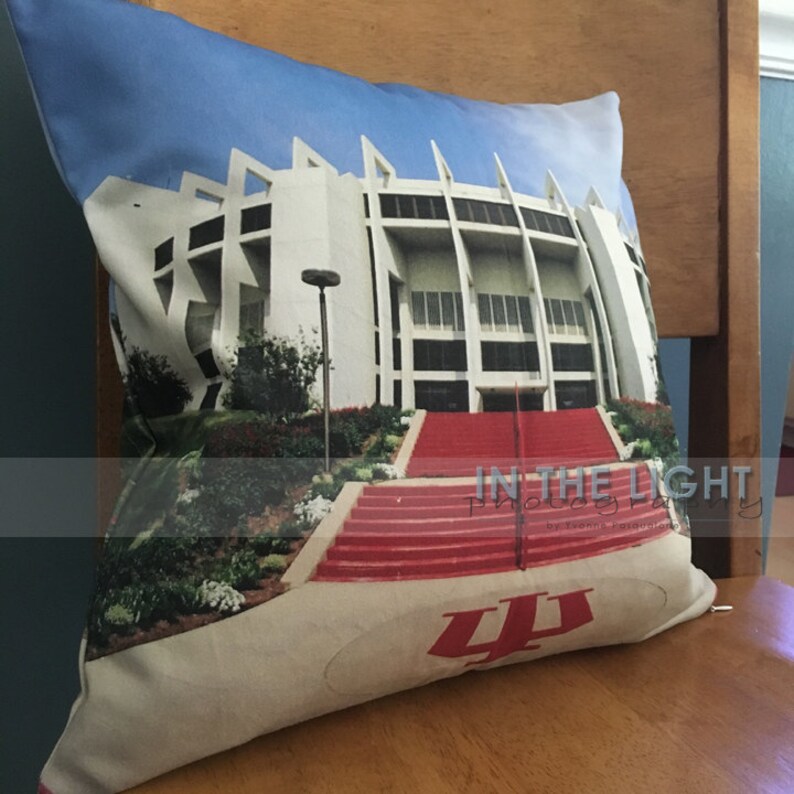 Assembly Hall at Indiana University - Fine Art Photography Pillow for ...