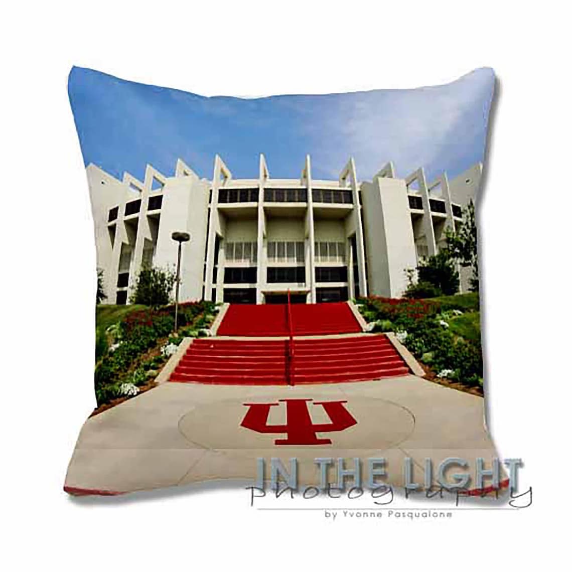 Assembly Hall at Indiana University - Fine Art Photography Pillow for ...