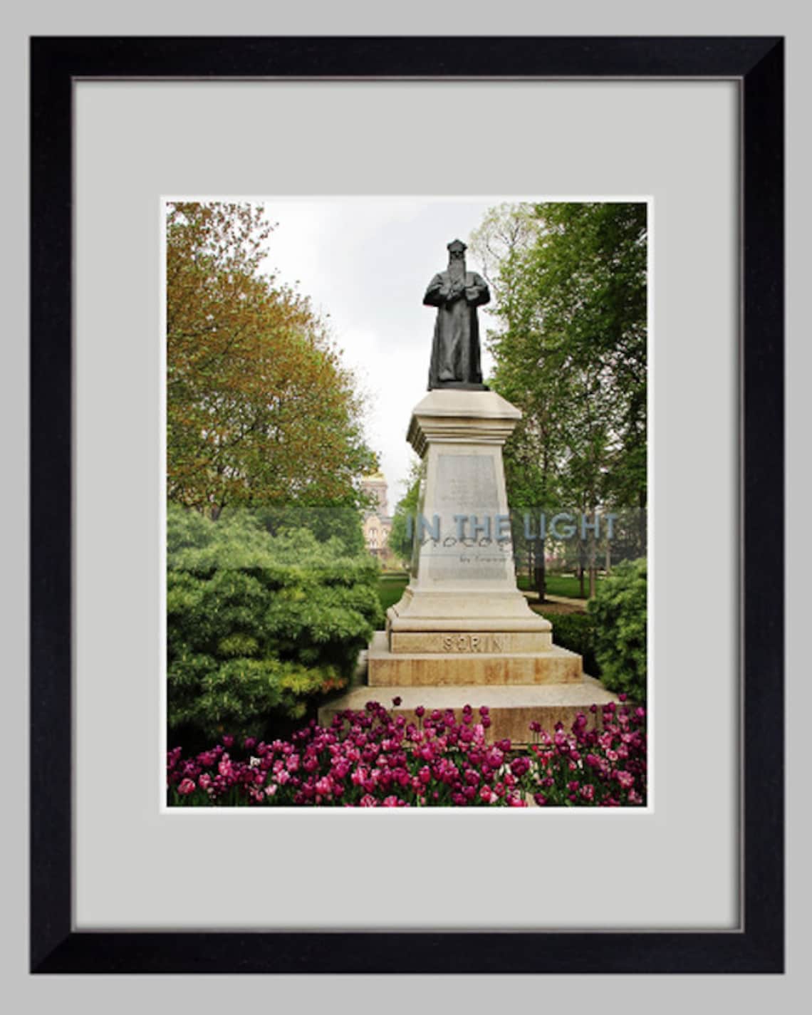 Father Sorin Statue at Notre Dame - Fine Art Photography - 8x10, 11x14 ...
