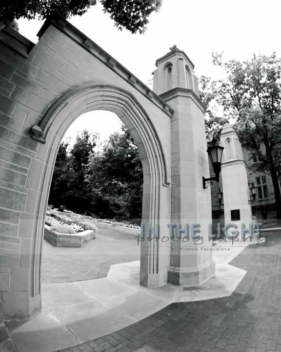 Indiana University Sample Gates - Black & White Fine Art Photography ...