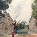 Indiana University Red Clock - Fine Art Photography - 8x10, 11x14 ...