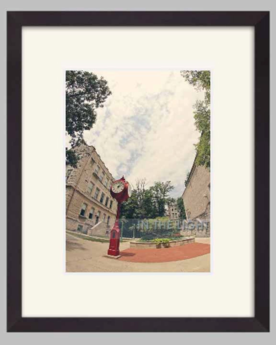 Indiana University Red Clock - Fine Art Photography - 8x10, 11x14 ...