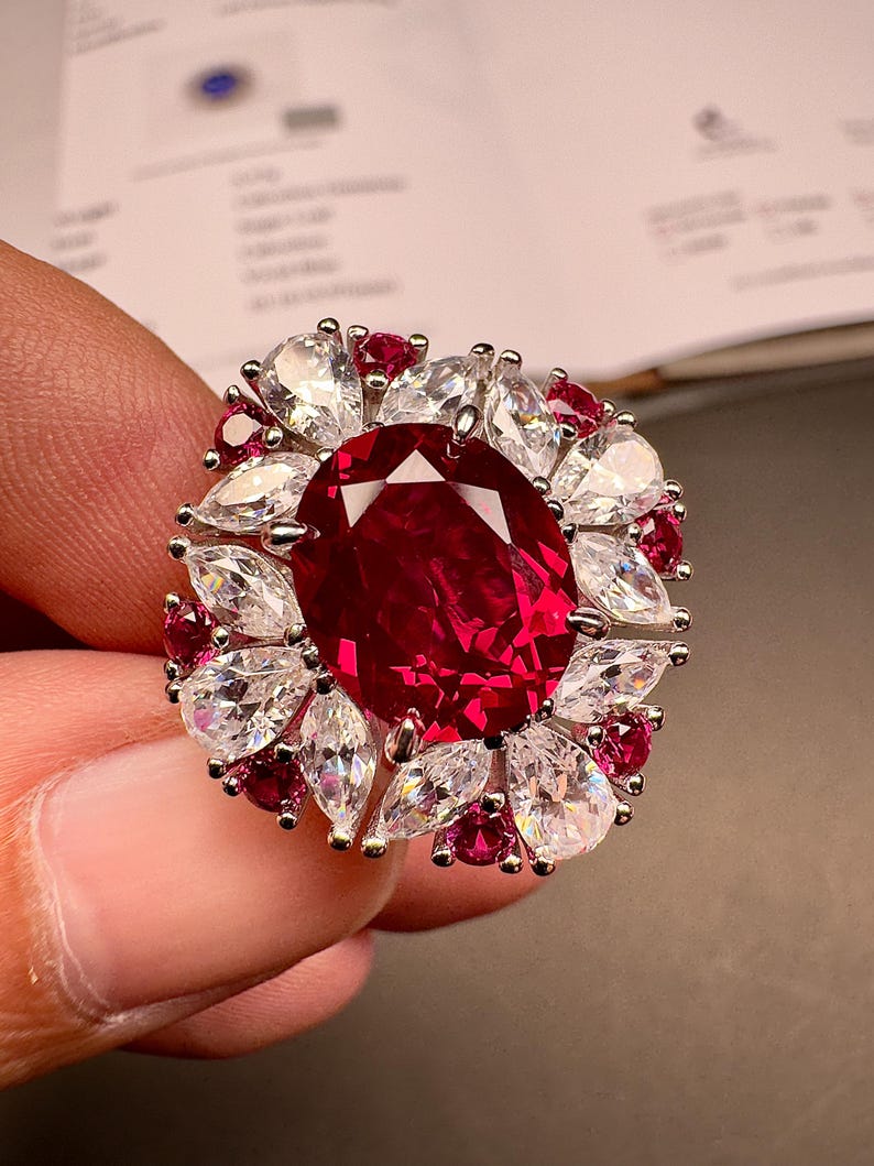 Custom Engraved Lab Ruby: Personalized Gemstone for Jewelry - Etsy Hong ...