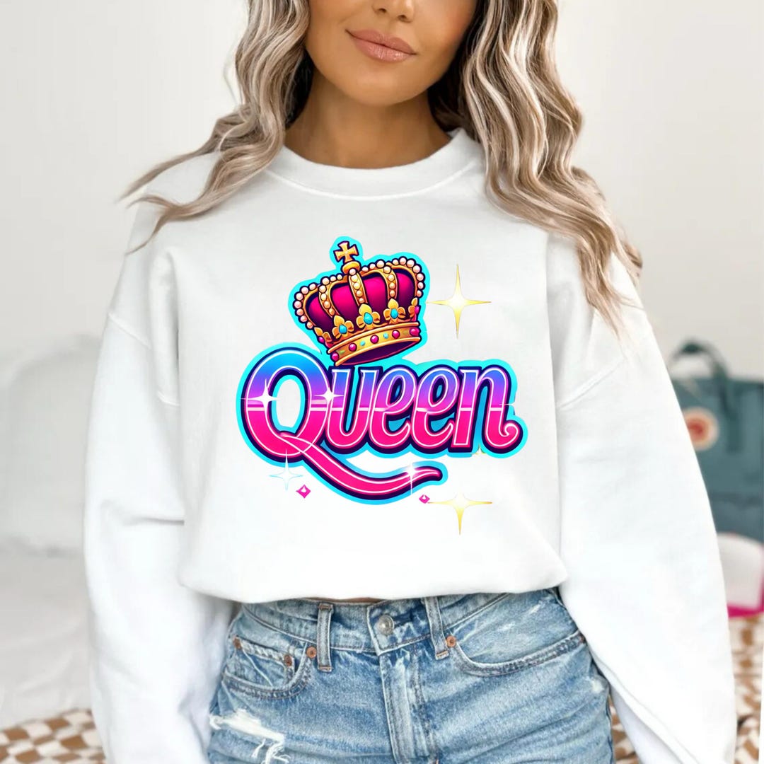 QUEEN PNG, High,resolution Digital Print, Queen Shirt Design Png, Queen ...