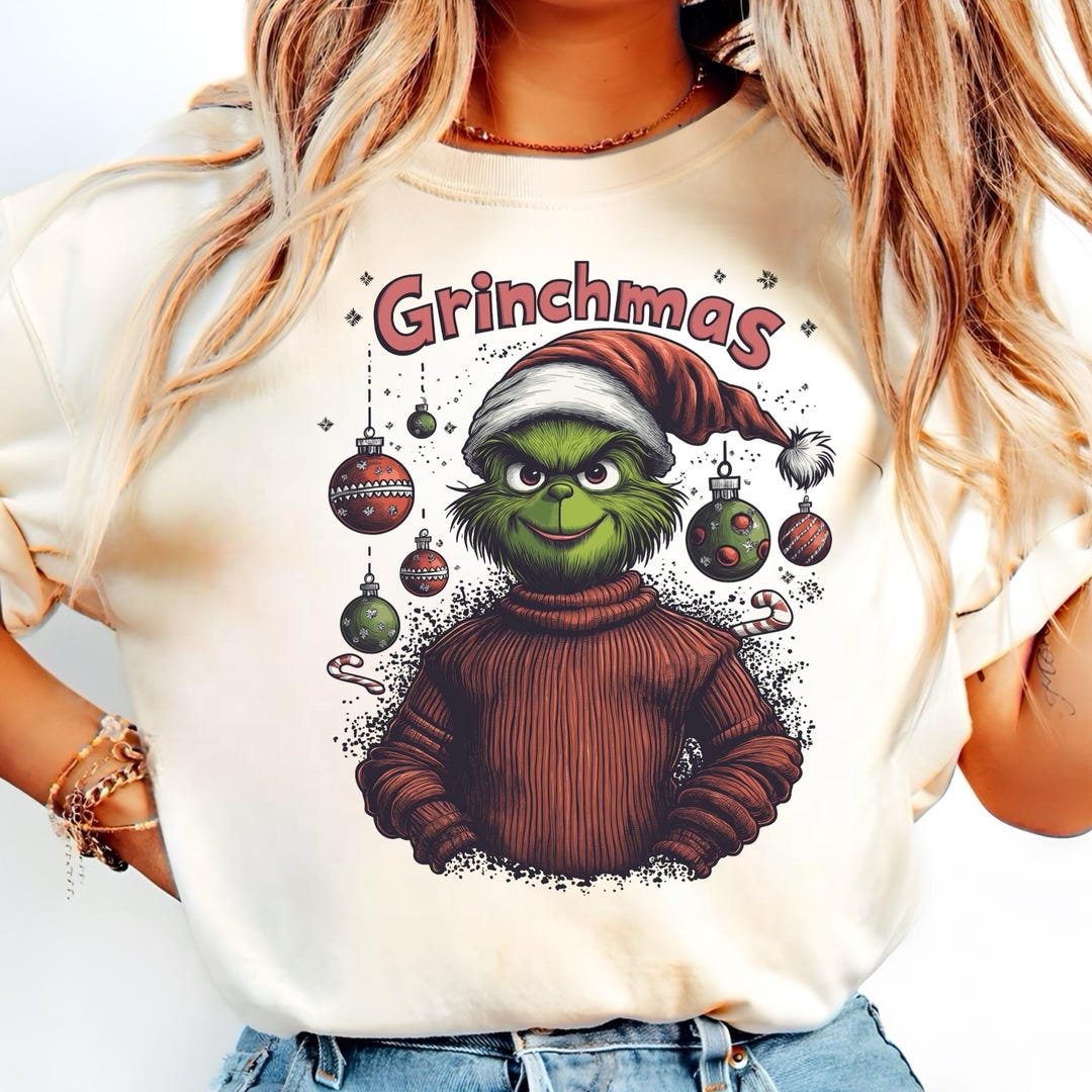 Grinch Spirit Holiday Grinch PNG, Grinch Png, Festive Christmas ...