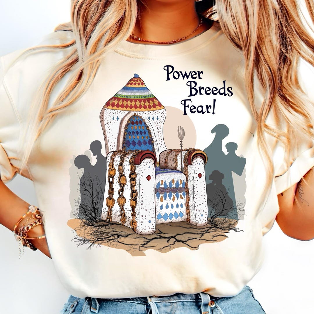 Power Breeds Fear PNG, Authority Throne Shirts, Symbolic Power Gift ...
