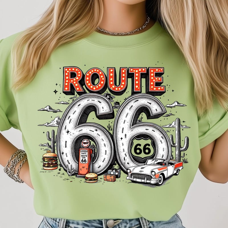 Route 66 Car Decor - Etsy