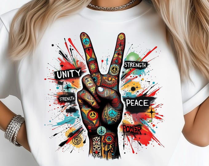 Peace Sign Seamless Pattern File for Sublimation • Pink Preppy ...