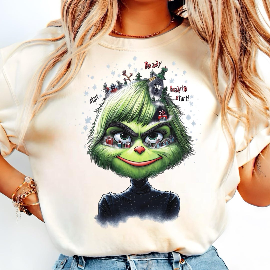 Grinch Holiday Mischief Png, Unique Christmas Gift Digital Download Png ...