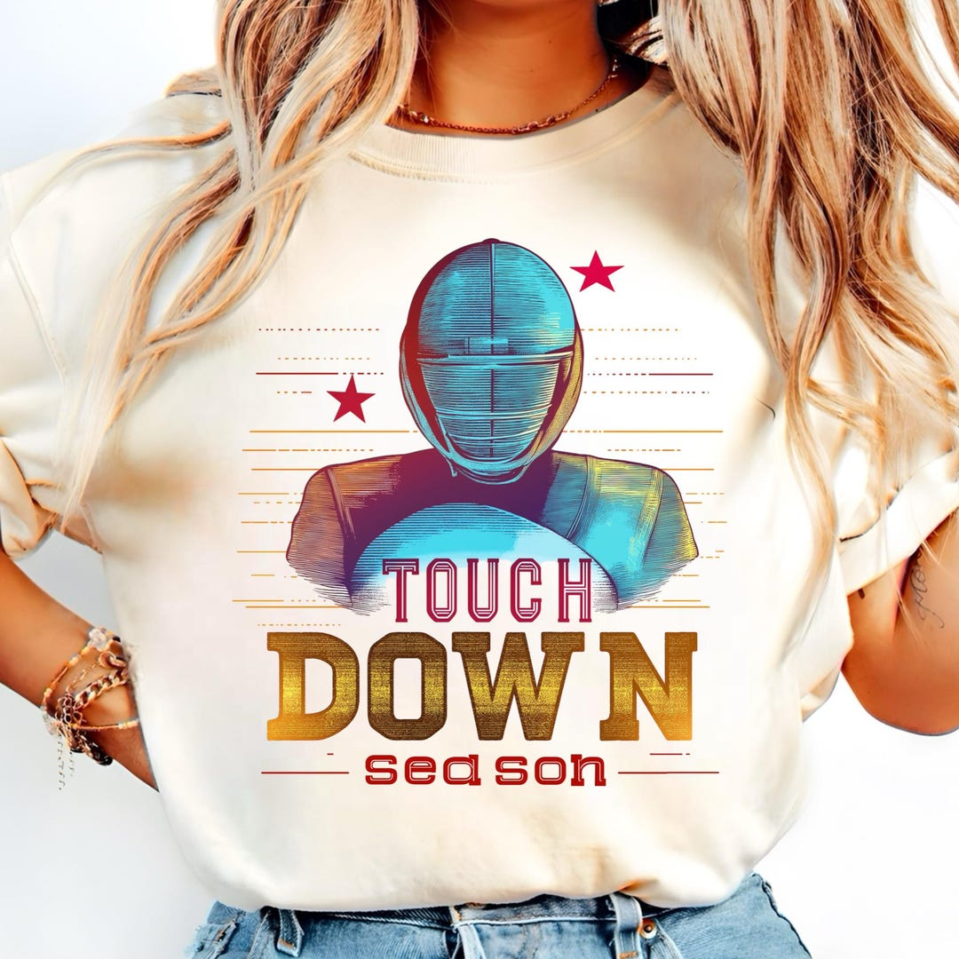 Touchdown Season PNG, Football Shirts, Sports Gift, Digital Download ...
