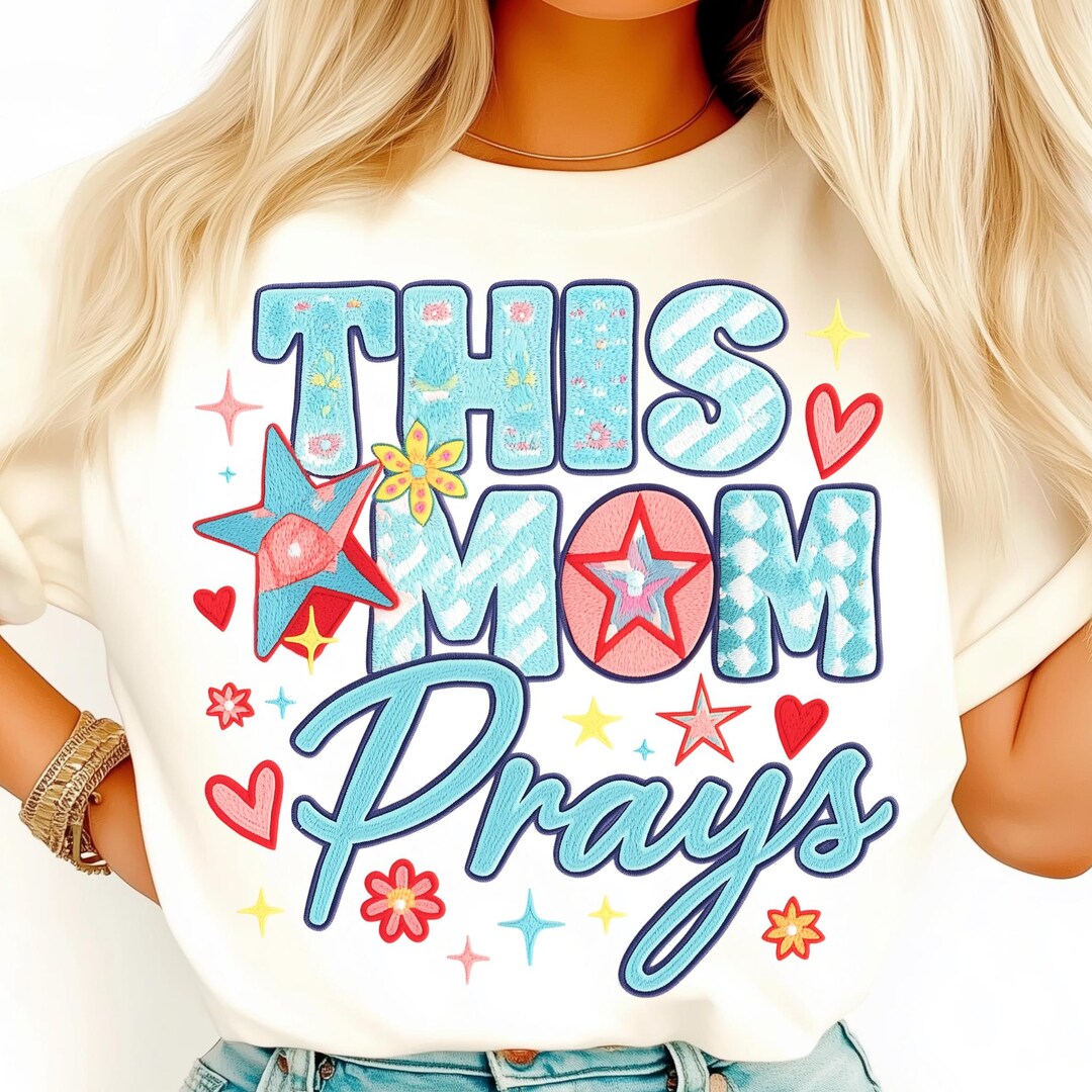 Mom Prayer Shirt Png, Christian Mom Art, Faith Mom Shirt, Praying Mama ...