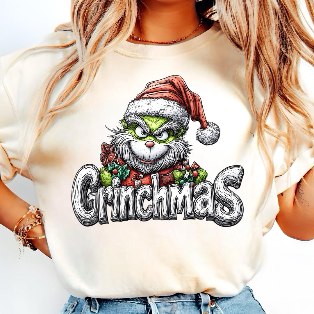 Grinch Png, Playful Holiday Mischief Art, Grinch Gift, Grinch Shirts ...