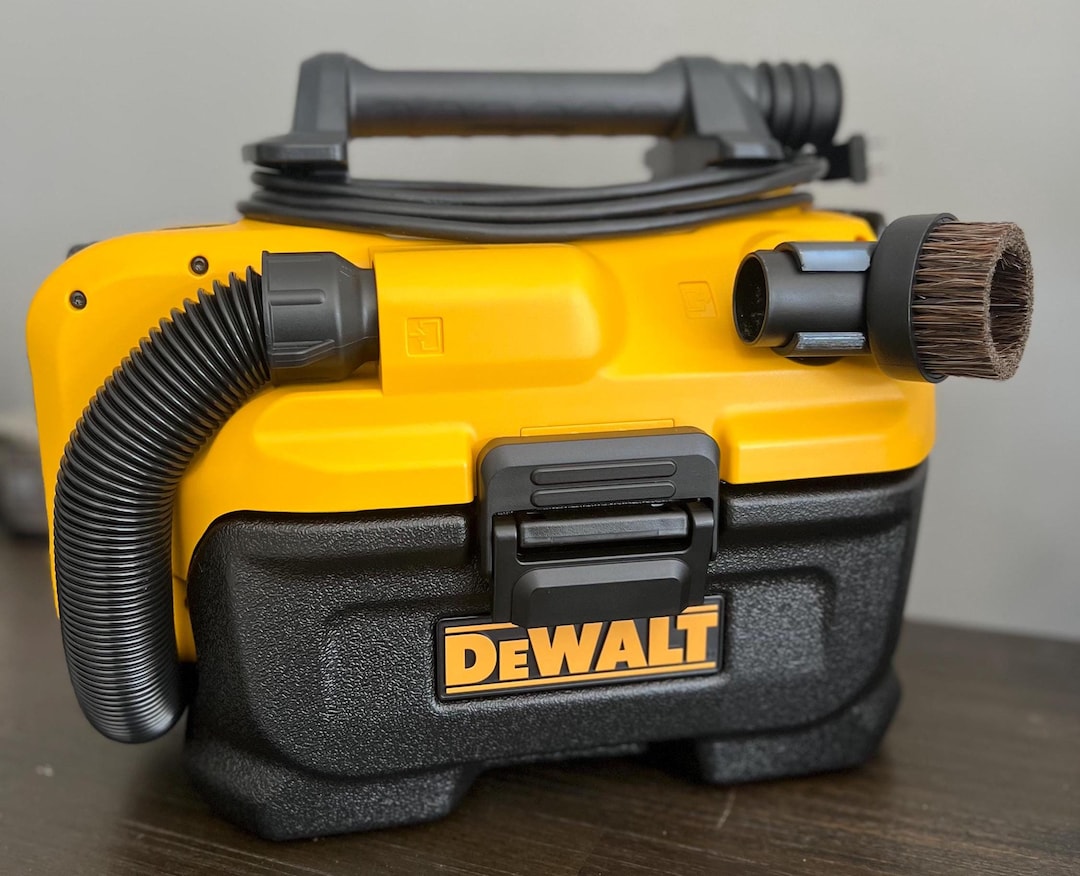 Dewalt 20V Shop Vac Upgrade Kit: Dust Deflector & Brush - DCV580 DCV581 ...