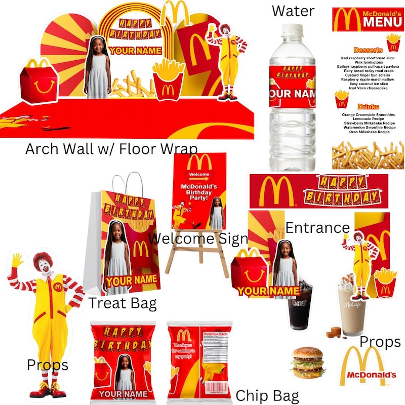 Mcdonalds Poster - Etsy