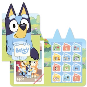 2024 Bluey Complete 12 Stamp Set Brand New Unopened - Etsy