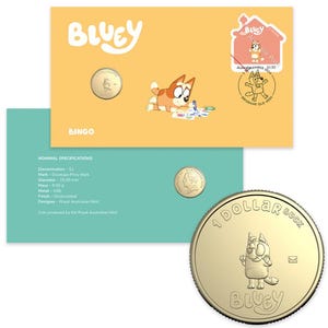 1 Special Edition 1x2024 Bluey Dollarbuck With Privy Mark on Pnc(postal ...