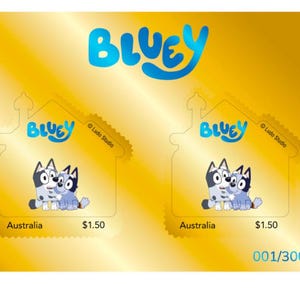 Bluey 2024 Limited Edition 2-coin and Minisheet Collection-muffin and ...