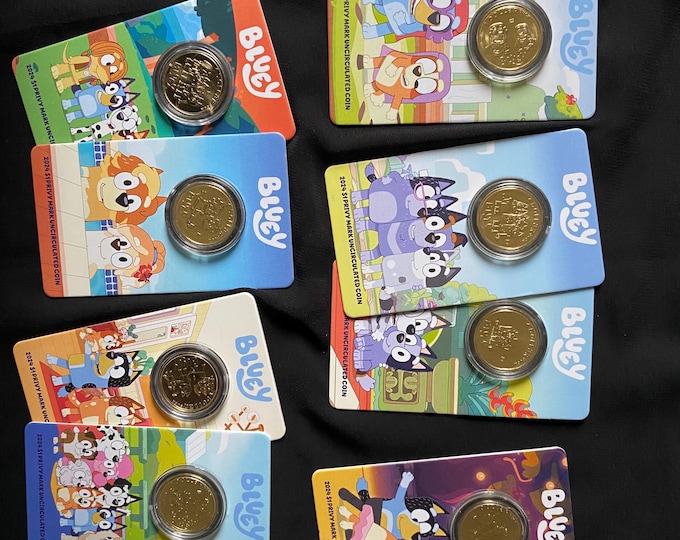 2024 Bluey Complete 12 Stamp Set Brand New Unopened - Etsy Canada