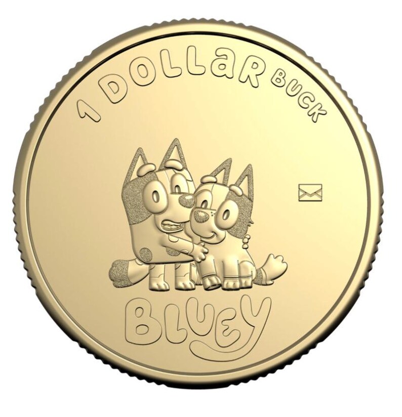 Bluey 2024 Limited Edition 2-coin and Minisheet Collection-muffin and ...