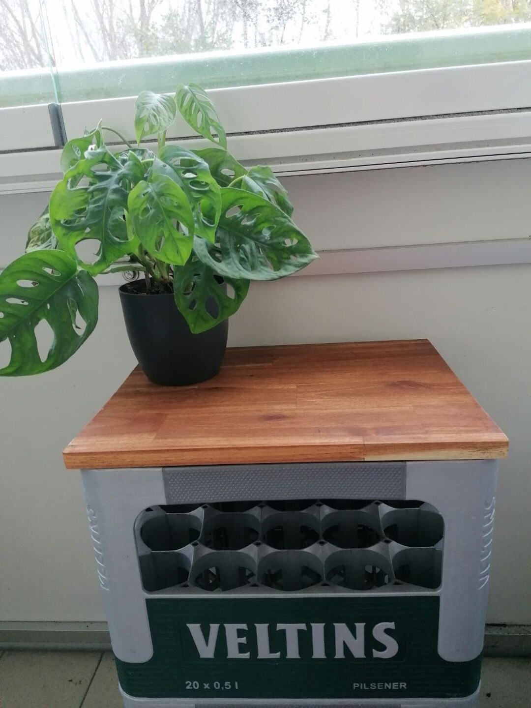 Table, Beer Crate Table, Acacia - Etsy