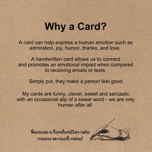 Sweet Thank You for Your Support Card - Amazing as a Dress With Pockets ...