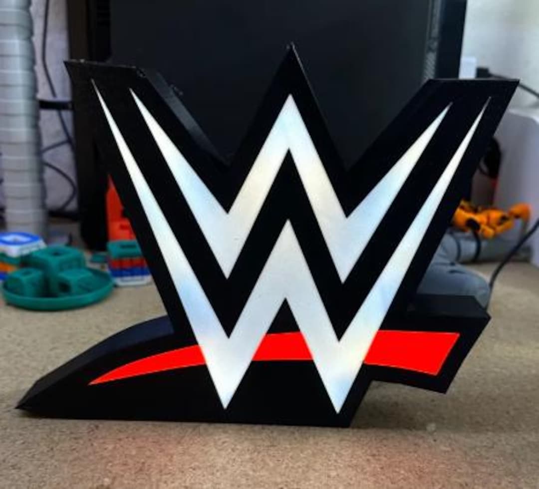 3D Printed WWE Lightbox - Etsy