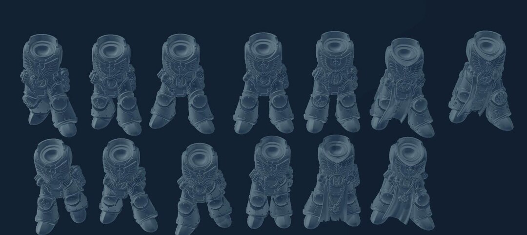 MKIII civil War Gloomy Angels 10 Models - Etsy