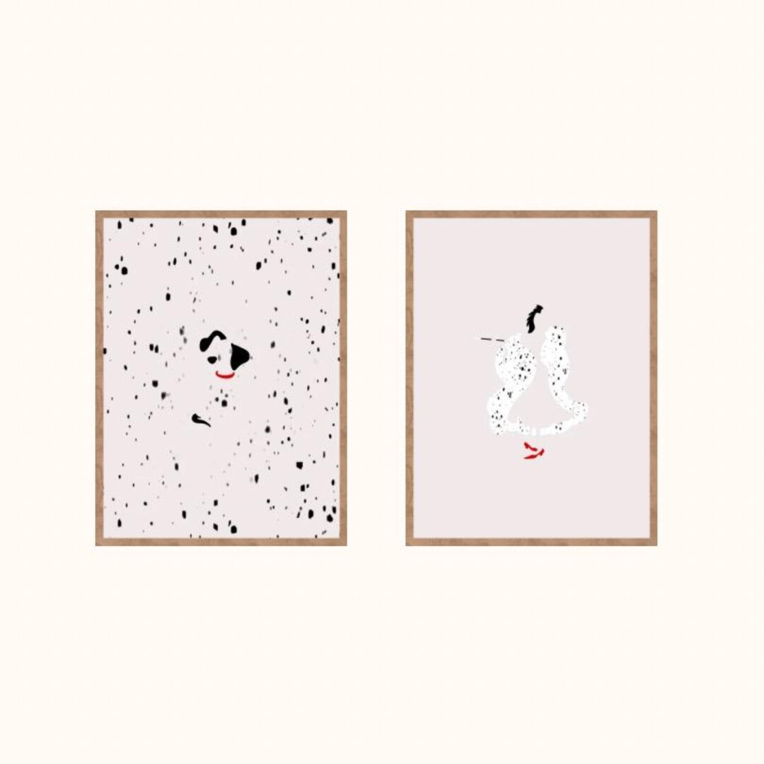 101 Dalmatians Prints - Etsy